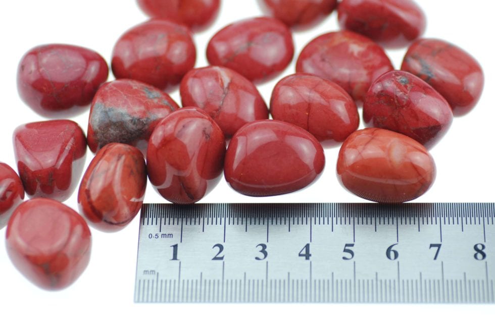 Red Howlite - Happy Glastonbury | Crystals & Gems
