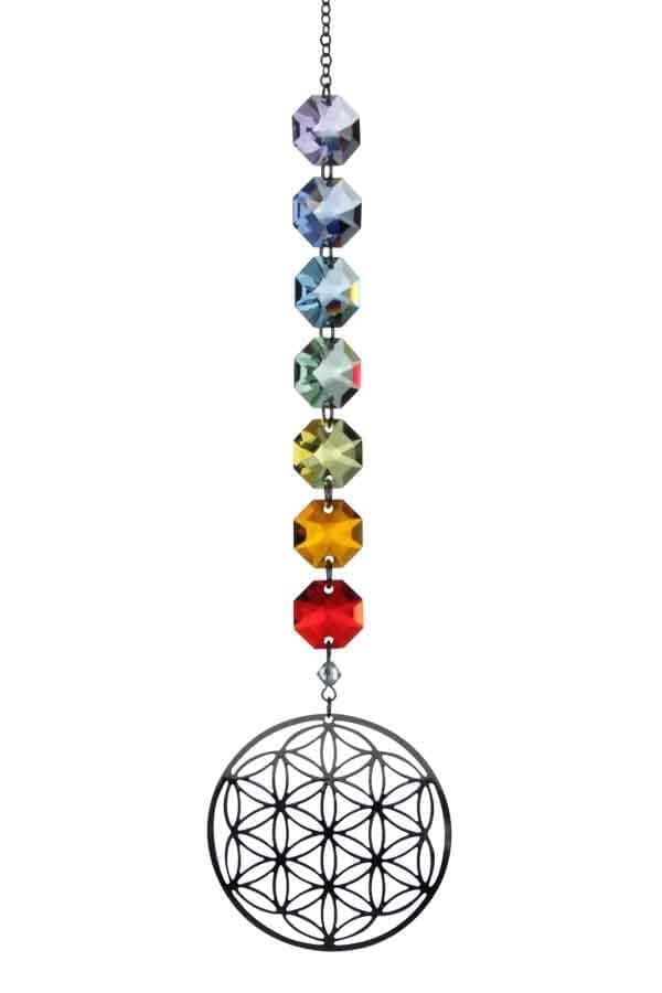 Crystal Radiance - Rainbow Flower of Life - Buy Online Now!