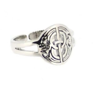 Sterling Silver Chalice Well Toe Ring - Happy Glastonbury | Crystals & Gems