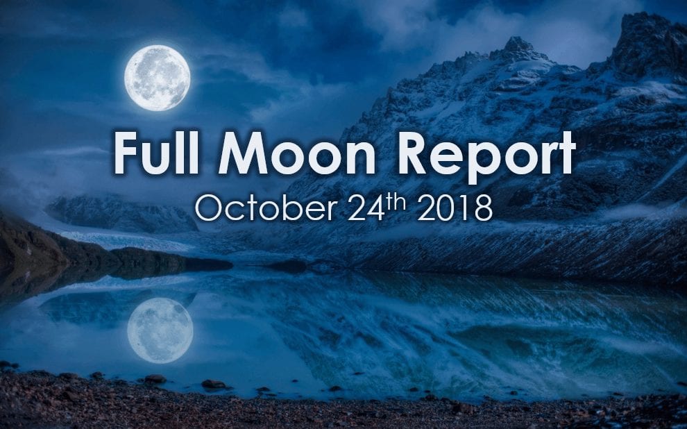 Full Moon Report – October 24th 2018 - Happy Glastonbury!