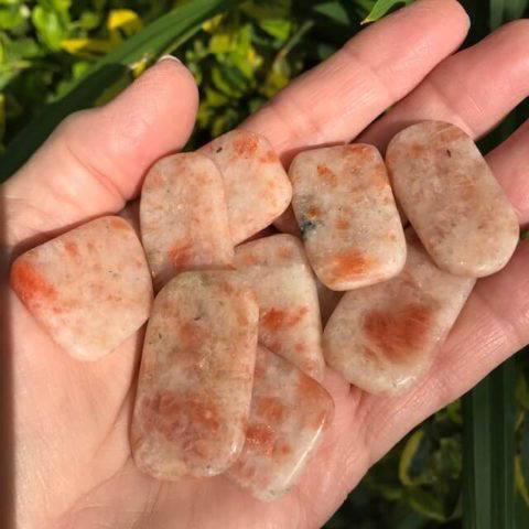 Sunstone Slab 8-13 grams - Buy Crystals Now at Happy Glastonbury!