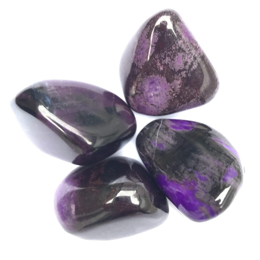 Sugilite tumbled - Happy Glastonbury | Crystals & Gems