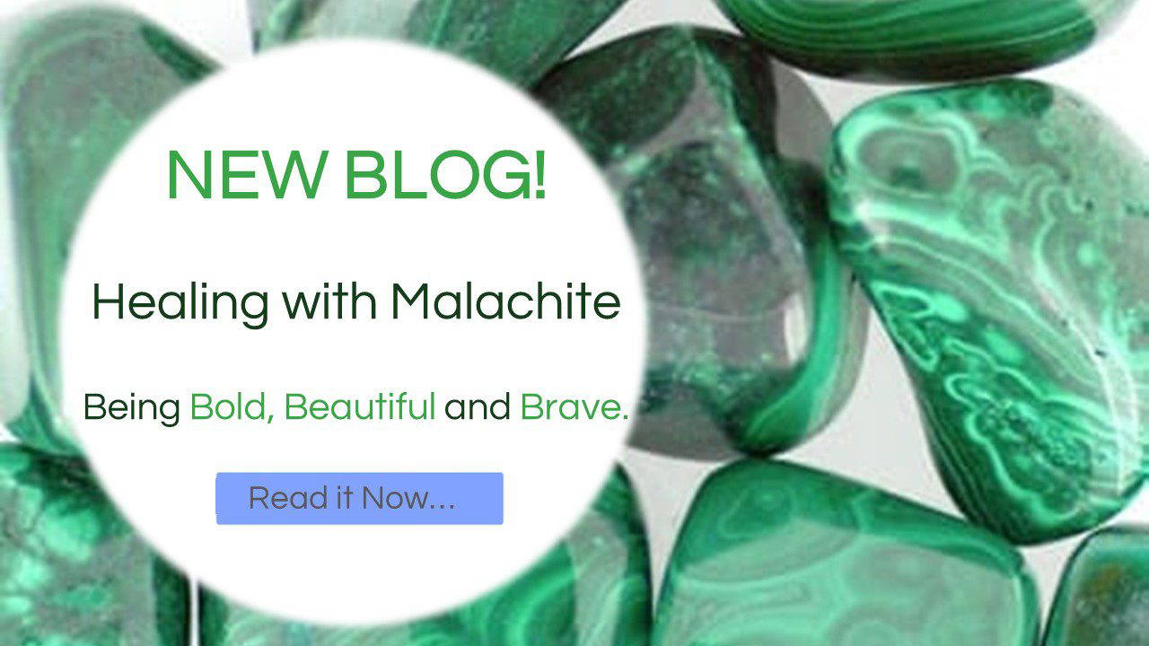 Healing with Malachite - Happy Glastonbury | Crystals & Gems