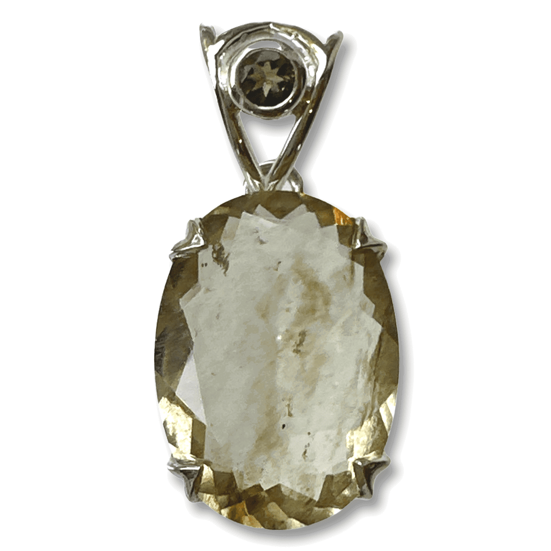 Libyan Gold Pendant 3.6g - Happy Glastonbury | Crystals & Gems
